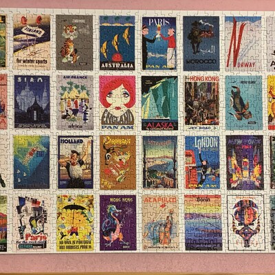 Saucy 1,000 Piece Jigsaw Puzzle for Adults Georgia Bacon - Etsy