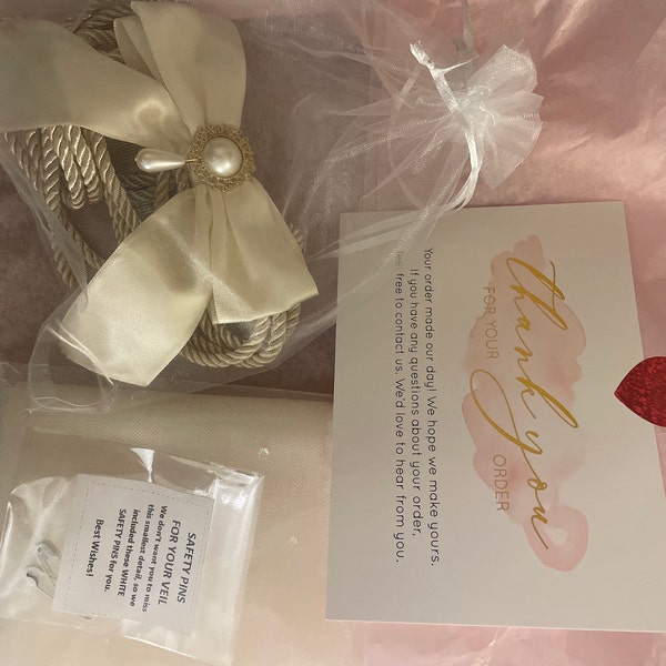 Filipino Unity Veil and Cord SET, Secondary Sponsor Wedding Philippines ...