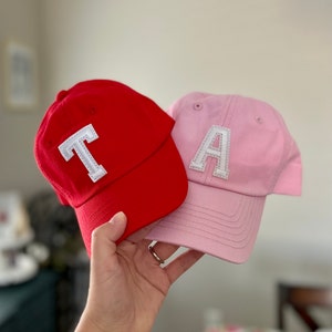 Gray Baby Infant Toddler Custom Letter Initial Baseball Hat Cap First ...