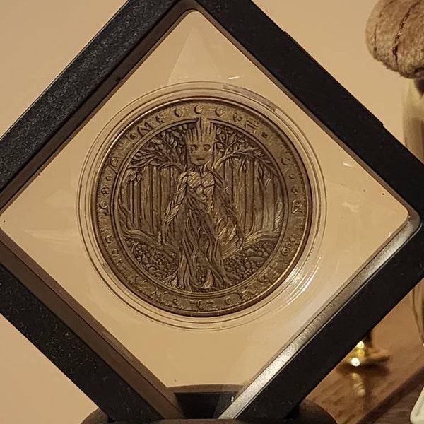 Divine Serenity Brass Coin With Angelic Figure double-sided - Etsy