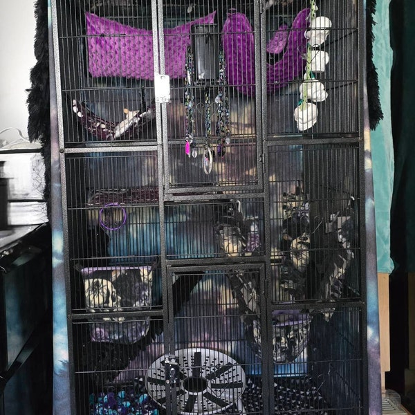 Snuggle Ball Pit; Large Fleece Reversible Hanging Pouch, Includes 4 ...