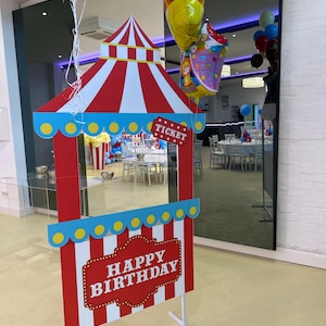 Circus Tent, Circus Custom Text, Circus Birthday Party, Carnival ...