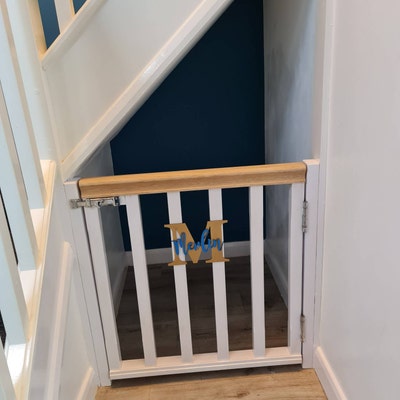 Solid Oak Stair Gate - Etsy UK