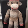 CROCHET PATTERN Spunky the Big Sock Monkey Amigurumi - Etsy