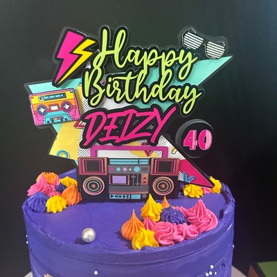 Cholo Mustache, Lowrider, Oldies Cake Topper/ Mexican Culture Cake ...