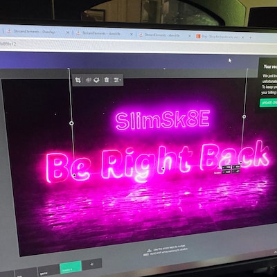 32 Neon Twitch Panels Neon Panels for Twitch Twitch Profile Panel Neon ...