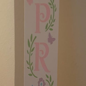 Hello Spring Stencil With Butterflies Large Reusable Mylar Stencil for ...