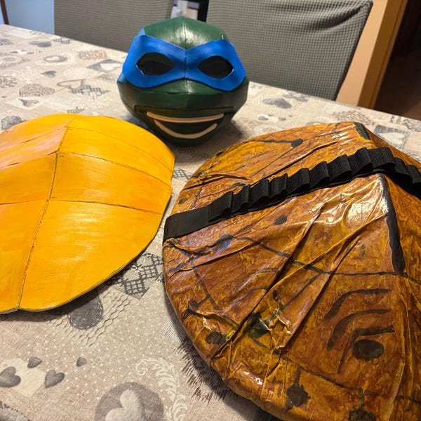 Turtle Head and Shell Cosplay Foam TEMPLATES - Etsy