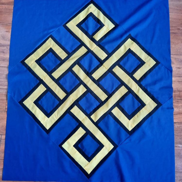 Lap-throw Size Celtic Knot Quilt Pattern - Etsy