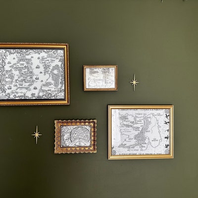 The Cruel Prince Map Print Hand Drawn Art Print - Etsy