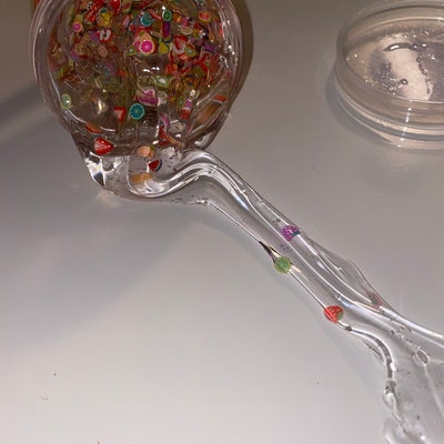 Clear Fruit Slime Detox Water Clay Fruit Slices Unscented Slime - Etsy