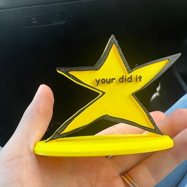 XL Congrations U Dun It Trophy - Etsy