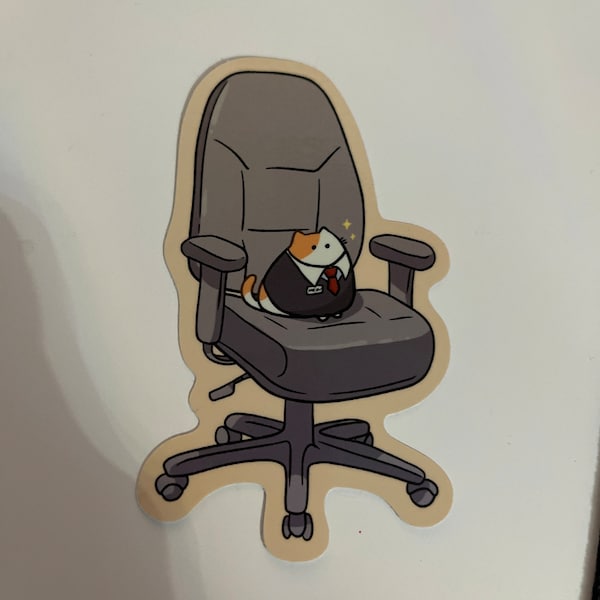 Boss Kitty Sticker / Cat Sticker / Vinyl Sticker / Journaling ...