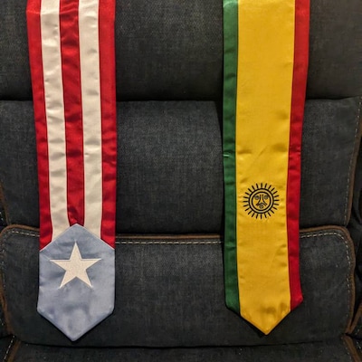 Portugal Flag Graduation Sash/stole International Study Abroad - Etsy