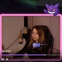 Cute Animated Webcam Overlay / Kawaii Kirby Overlay / Cute Cam Border Frame / Stream Graphics ...