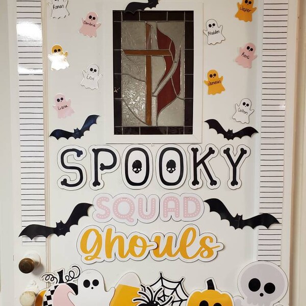 Halloween Bulletin Board: Spooky Squad Ghouls Classroom Decor (PDF ...