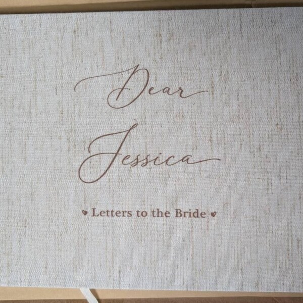 Custom Letters to the Bride Scrapbook, Hen Do Scrapbook, Bridal Shower ...
