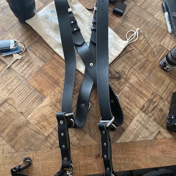 The Original Dual Camera Strap Harness - Holdfast Moneymaker - Etsy
