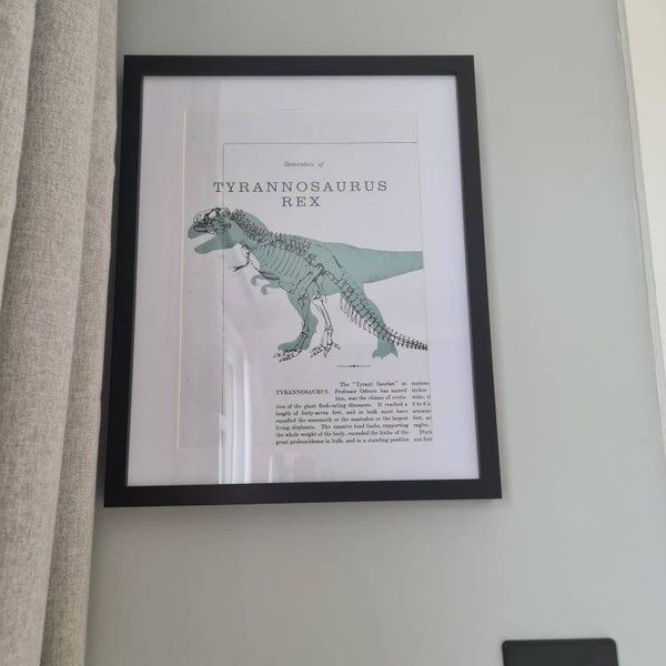 T-rex Print, Dinosaur Print, Tyrannosaurus, Nursery Print, Kid's Room ...