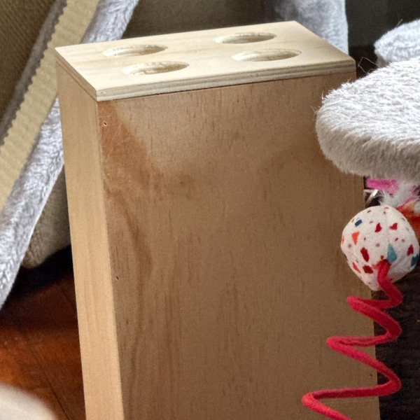 Nesting Cubes, Unfinished Space Saving Wood Craft Nesting Cube Boxes ...