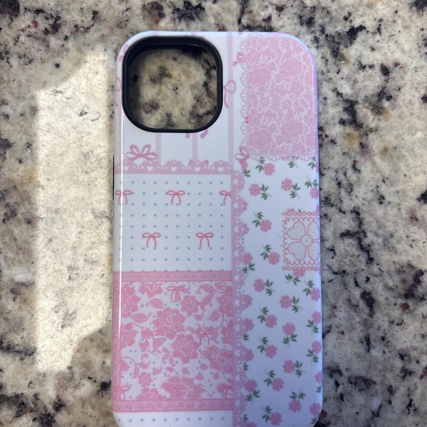 Pastel Surfer Girl Collage Phone Case, Preppy Aesthetic, Cute & Trendy ...