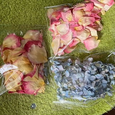 One Cup Petal Sample...choose YOUR Color FREE USA Shipping Wedding ...