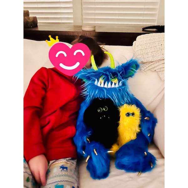 RUFUS, 60 Cm, Plush Toys, Plush Mascots, Gift Toys, Plush Monsters ...