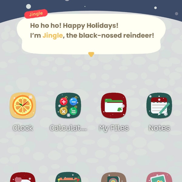 Desktop Organizer Animal Crossing Autumn Edition 156 Icons With ...
