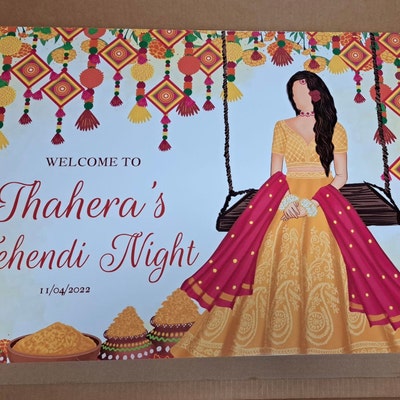 Housewarming Sign, Grah Shanti Sign, Haldi Sign, Welcome Sign, Hindu ...