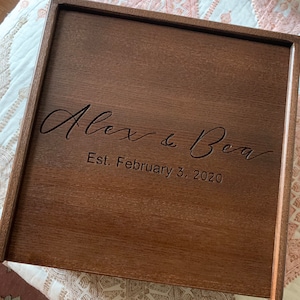 Personalized Wooden Box Custom Wooden Box Custom Wooden - Etsy
