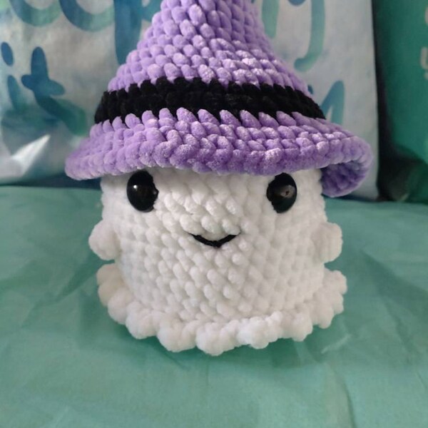 No Sew Ghosts Wearing Hats 4 in 1 PDF PATTERN no Sew Ghost Crochet ...