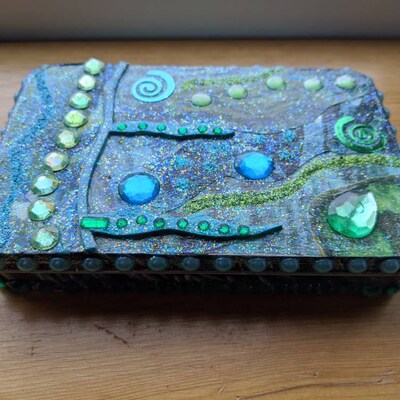 Gemstone Pendant, Neutral Colors - Etsy