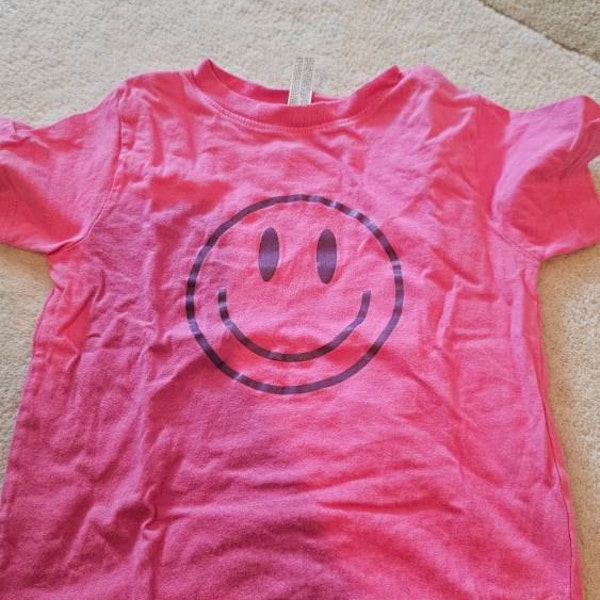 Smiley Face Shirt| Comfort Colors® Retro Smiley Face Shirt| Kid Shirt ...