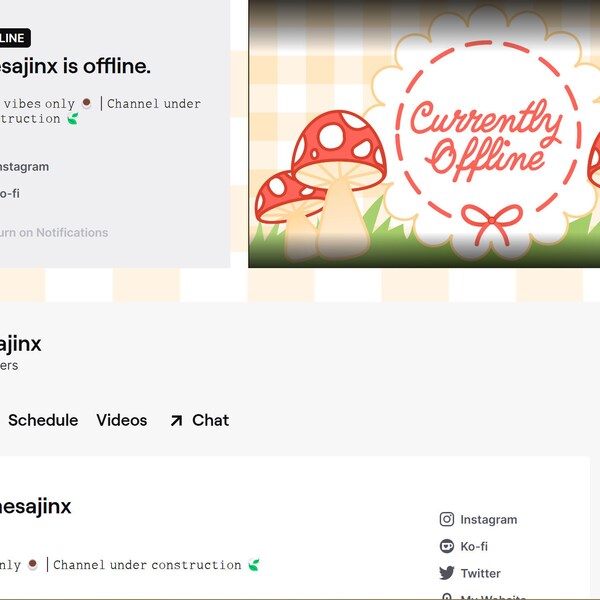 Twitch Overlay Package | Kawaii Shark Theme | Chat Box, Panel, Alert ...