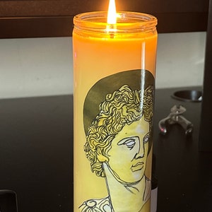 Apollo Deity Candle - Etsy