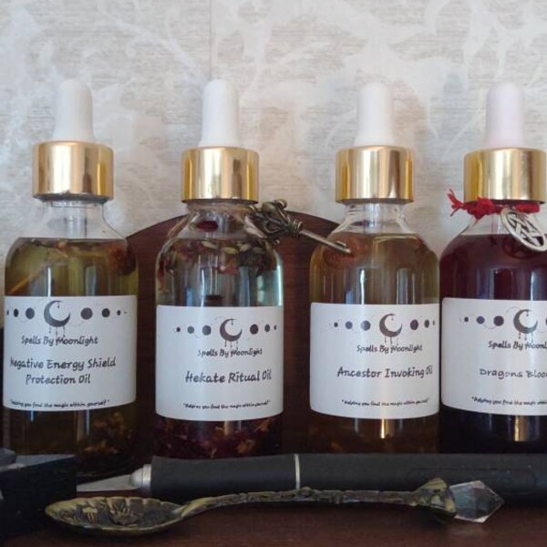 Ancestor Invoking Oil Dia De Los Muertos Oil Samhain Oil Herb Infused ...