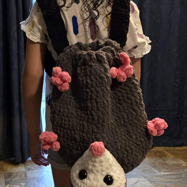 PATTERN: Possum Pouch Crochet Low Sew-pdf File-digital Download-crochet ...