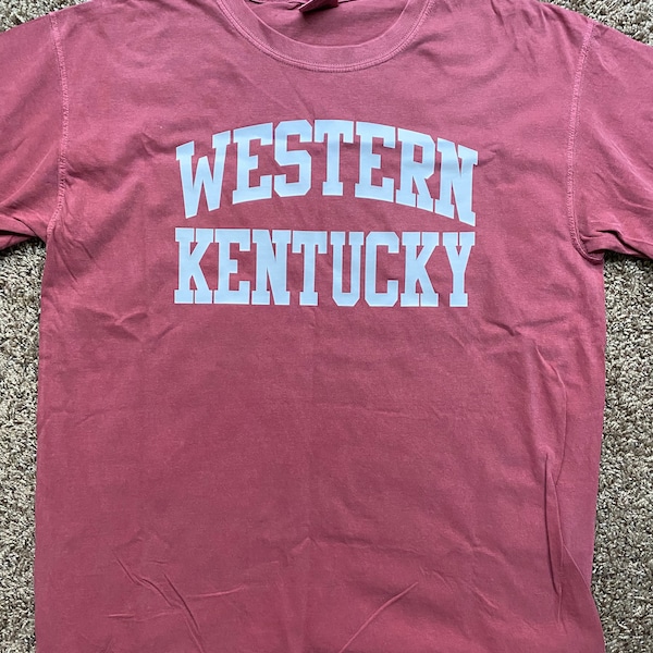 CUSTOM College Shirt | Customized School Group Block Lettering | Custom ...