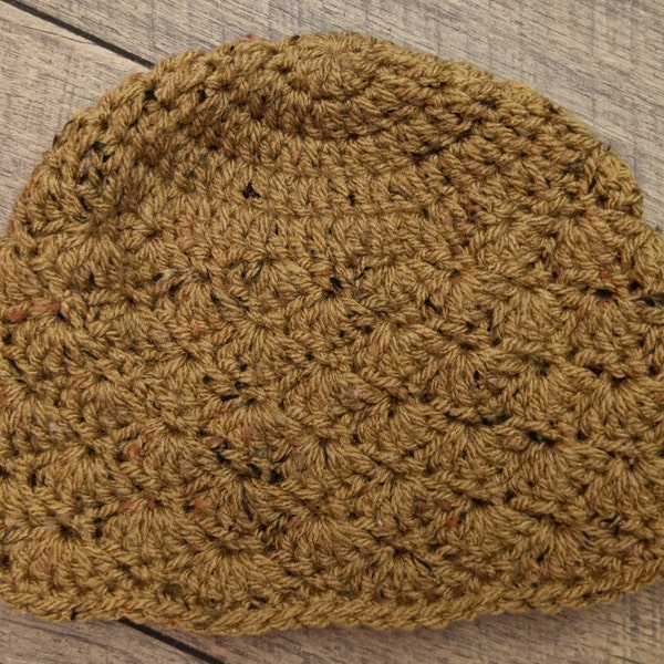 Crochet Shell Stitch Baby Hat Written Pattern - Etsy