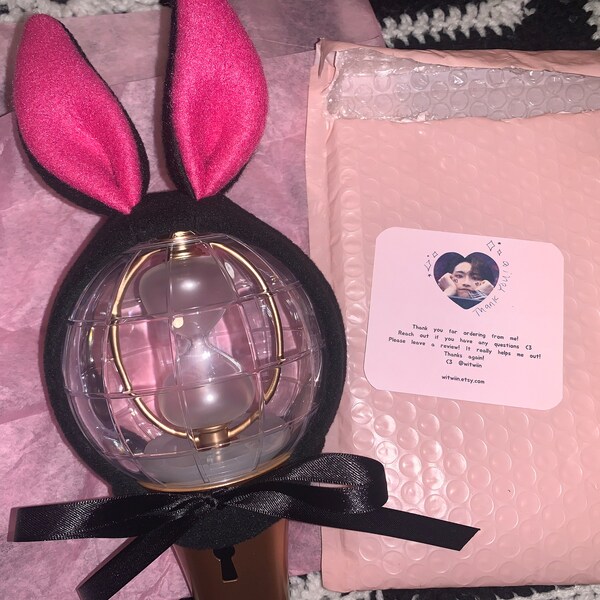 Ateez Mito Lightstick Cover - Lightiny Bunny Rabbit - Etsy