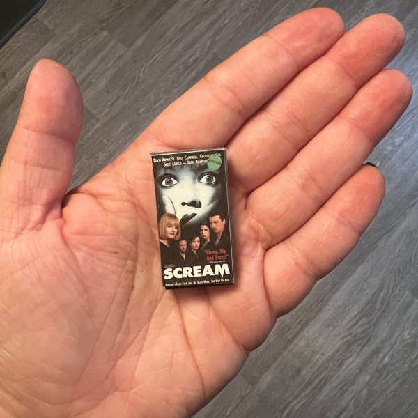 VHS Inspired Mini Magnets 1" X 2" Lots of Titles You Choose! Horror ...