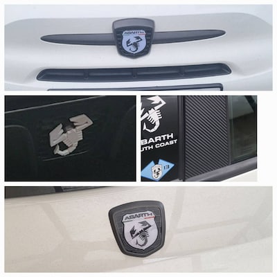 Mini R56 Monte Carlo Side Stripes / Stickers Exact Factory Size and ...