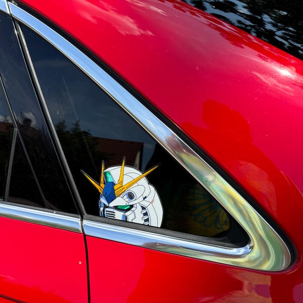 Gundam Exia Peeker Sticker - Etsy