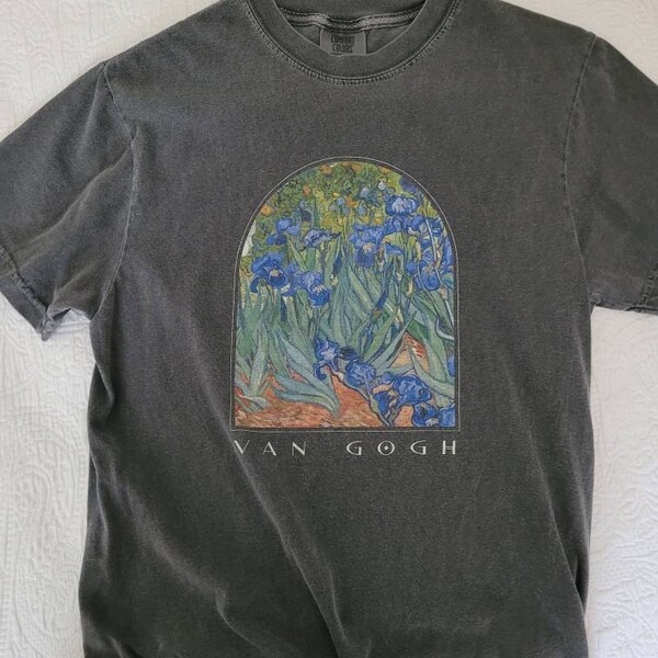 Van Gogh Shirt Vintage Aesthetic Claude Monet Renaissance Shirt Artist ...