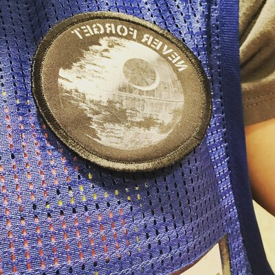 Godzilla I Tread Wherever I Want Funny Morale Patch Hook and - Etsy