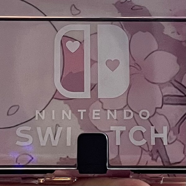 Nintendo Switch Logo With Hearts - Vinyl Decal - Multiple Colors ...