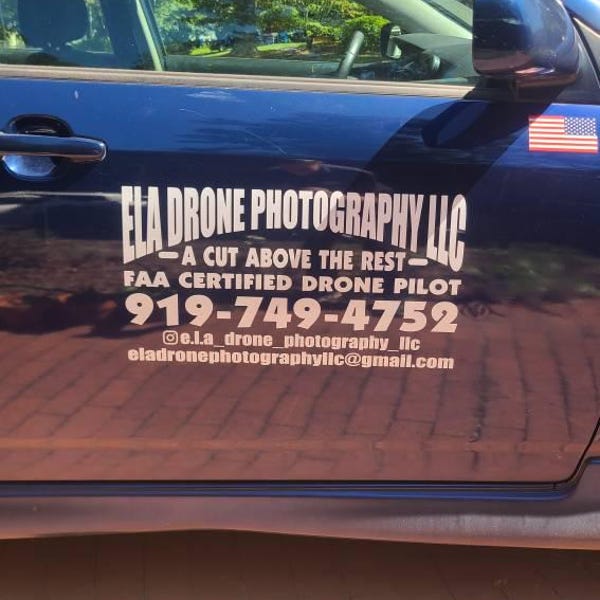 Auto Custom Sign Decals Sticker Car Door Window Business Sign - Etsy