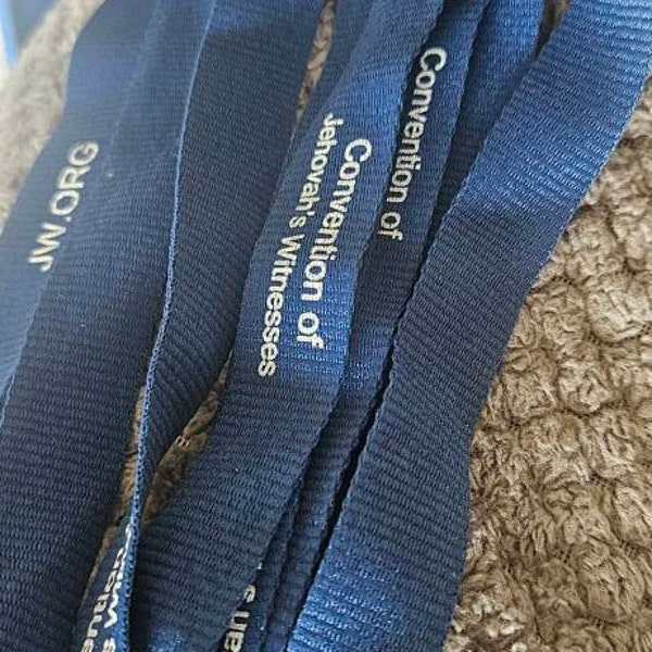 Convention Lanyard - JW Convention Badge Lanyard - Etsy