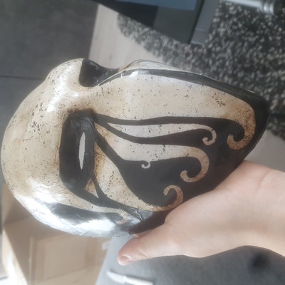 Limited Edition Pierrot's Face Original Venetian Handmade Mask Ideal ...