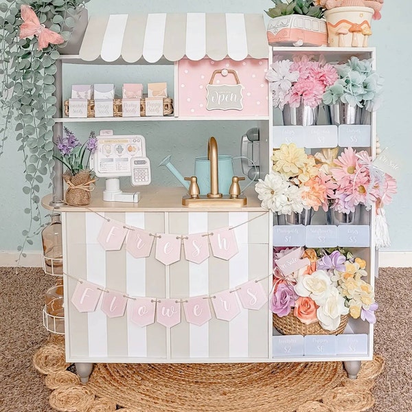 Flower Shop Printable Dramatic Play Set and Florist Playroom Decor ...